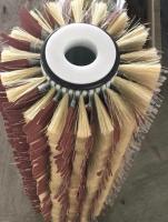 China Grit 320 Woodworking Sisal Sanding Drum Wheel Brush for Wood Polishing Machine Custom Size for sale