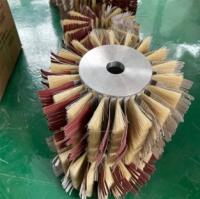 China Sanding Roller Brush Industrial Sisal Sandpaper Wood Polishing Brushes for sale