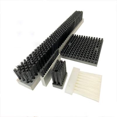 China Customized Industrial PVC PP Base Plate Brush for Conveying 0.1-0.3mm Filament for sale