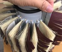 China Grit 400 Custom Sanding Drum Brushes Sanding Wood Surface Roller Brush For Sander Machine for sale