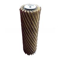 China Grit 600 Sisal Sandpaper Polishing Roller Brush for Wood Furniture Sanding 180mm for sale