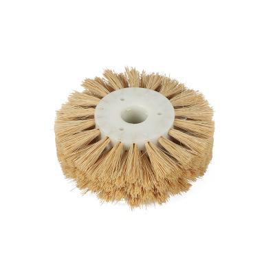 China Industrial Drum Brushes Mexico Sisal Brushes Polishing Brush Roller for sale