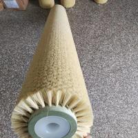 China Industrial Drum Brushes Mexico Sisal Brushes Polishing Brush Roller for sale