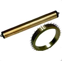 China Custom Industrial Stainless Steel /Copper Needle Perforation Roller For Printing Packaging for sale
