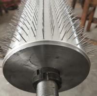 China Custom Industrial Stainless Steel /Copper Needle Perforation Roller For Printing Packaging for sale