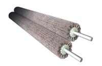 China Industrial Horsehair Cylindrical Brush Roller for Wood Metal Polishing Custom Size for sale