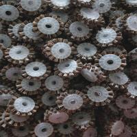 China Industrial Horsehair Cylindrical Brush Roller for Wood Metal Polishing Custom Size for sale