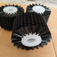 China Industrial Nylon Bristle Material Roller Brush Custom Size Cleaning Cylinder Brushes For Clean for sale