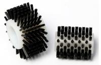 China Industrial Nylon Bristle Material Roller Brush Custom Size Cleaning Cylinder Brushes For Clean for sale