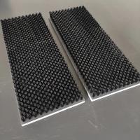 China Custom CNC Machine Plate Brush with PVC Base and Nylon Bristles for sale