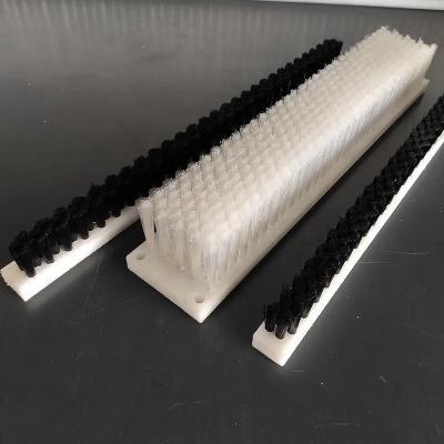 China Custom Nylon PP Plate Brush for CNC Machines and Cleaning for sale