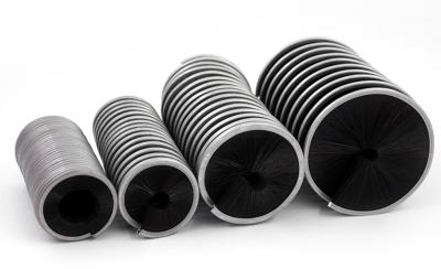 China Industrial Nylon Coil Brush for Rotary Cleaning Customizable Sizes for sale