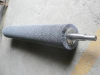 China Custom Abrasive Nylon Wheel Roller Brush 60#-240# Grit for Metal and Wood Polishing Deburring for sale