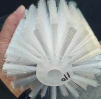 China Custom Industrial Brushes Cleaning Cylindrical Brush Nylon Material Bristles Brush for sale