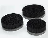 China Custom Industrial Brushes Disc Nylon Wire Brush Dust Removal Disk Brushes For Cleaning for sale