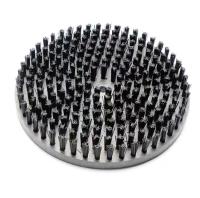 China Custom Industrial Brushes Disc Nylon Wire Brush Dust Removal Disk Brushes For Cleaning for sale