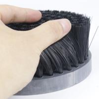 China Custom Industrial Brushes Disc Nylon Wire Brush Dust Removal Disk Brushes For Cleaning for sale