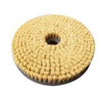 China Custom Industrial Sisal Disc Brush for Polishing Grinding Rust Removal 6 Inch for sale