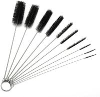 China Straw Cleaning Brush Stainless Steel Nylon Spiral Cleaning Brush for sale