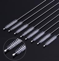China Custom Tube Brush Stainless Steel Nylon Copper Wire Abrasive Wire Wound Cleaning Pipe Brush 500 PCS MOQ for sale