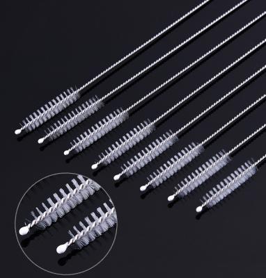 China Economical Dirt Clean Use Straw Pipe Cleaning Brush With Nylon Bristle for sale