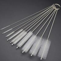 China Tube Cleaning Nylon Brushes Test Tube Pipe Cleaning Straw Brush for sale