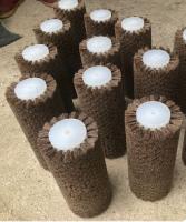 China Cylindrical Horsehair Roller Brush For Polishing And Cleaning for sale