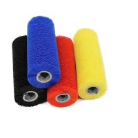 China Nylon Bristle Outward Spiral Cleaning Coil Roller Brush Wound Spring Brush for sale