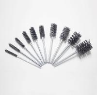 China Industrial Custom Silicon Carbide Pipe Brush Abrasive Twisted Wire Brush For Hardware Polishing for sale