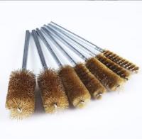 China Custom Size Copper Wire Tube Brush Stainless Steel Rod for Internal Pipe Cleaning 10mm to 100mm for sale