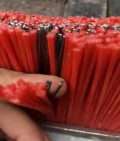 China Industrial Brick Machine Strip Brush PP and Steel Wire Bristles 900-1500mm for sale