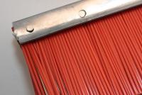 China Industrial Brick Machine Strip Brush PP and Steel Wire Bristles 900-1500mm for sale