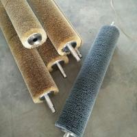 China Customized Coppered Steel Wire Brush Roller Polishing Sanding Drums for sale