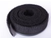 China Industrial Brush Strip H-Shape Nylon Bristle Rubber Base Custom Size for Seal for sale
