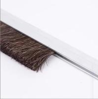 China Custom Industrial Horse Bristle Brush Strip for Door Bottom Sealing Dustproof Cleaning for sale