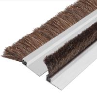 China Custom Industrial Horse Bristle Brush Strip for Door Bottom Sealing Dustproof Cleaning for sale