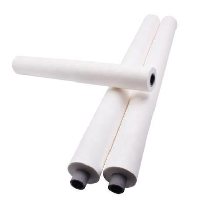 China Industrial Customized Absorbent Sponge Rollers Polyvinyl Alcohol Material Absorb Water Sponge Roller For Glass Industry for sale