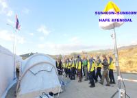 China 80 - 200W Rechargeable Led Light Portable Work For Catastrophe In Turkey And Syria for sale