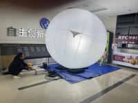 China 3M 1600W Double White Dimmable Film Lighting Balloon LED RGB Sphere Led Studio for sale