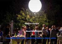 China Balloon Inflatable LED Light 800w 80000lm Event Illumination for sale