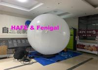 China 3M LED Moon Helium Balloon Lights RGB Remote Control Digital Silk Printing for sale