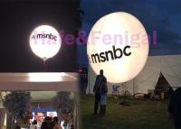 China Digital Printing Outdoor Helium Balloon Lights 450cm Quick And Easy Set Up for sale