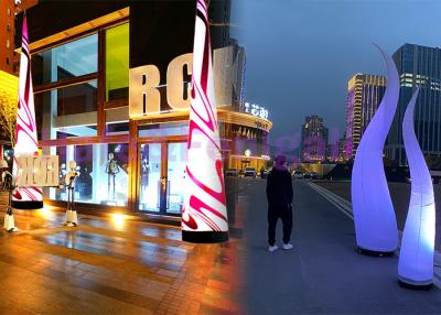 China Portable Inflatable Lighting Tower 8m Led 1000W Colomus MH1000W for sale