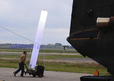 China Portable Inflatable Lighthouse Tower Emergency Advertising Hmi 1000W Polysilk for sale