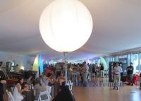 China Outdoor Event Marketing Advertising Balloons Customizable PVC LED 800W Light for sale