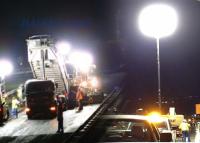 China 1000W Portable Balloon Lights Mobile Tower For Road Construction for sale