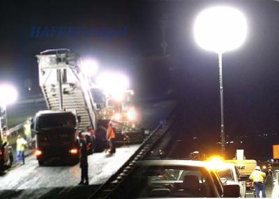 China 1000W Portable Balloon Lights Mobile Tower For Road Construction for sale