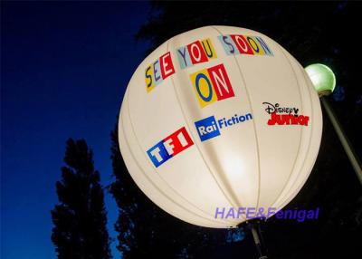 China Led 200w Lighting Inflatable Stand Tripod Balloon For Event Advertising for sale