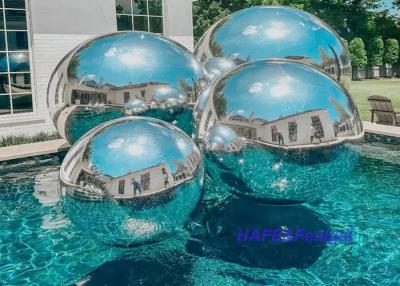 China Customized Giant Inflatable Mirror Balloon Ball Pvc Party for sale