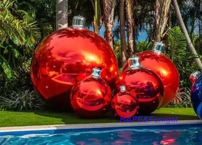 China Commercial Decorative PVC Inflatable Ball Handing Inflatable Mirror Ball Big Shiny Ball Decoration for sale